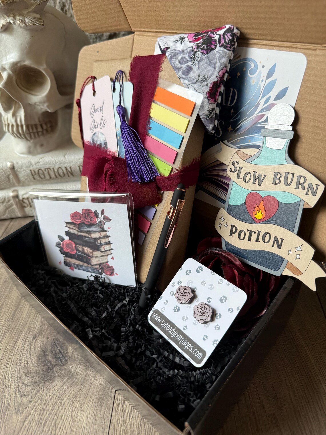 Dark Romance Book Box, Smut, Booktok, Gifts for Book Lover, Spicy Book ...