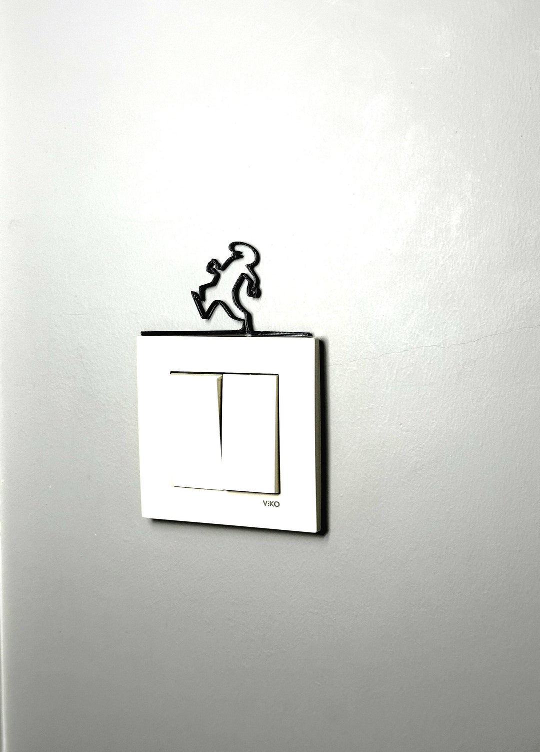 La Linea Figure "walking" Wall Art Wall Decor / Stick Figures / Wall 3D ...