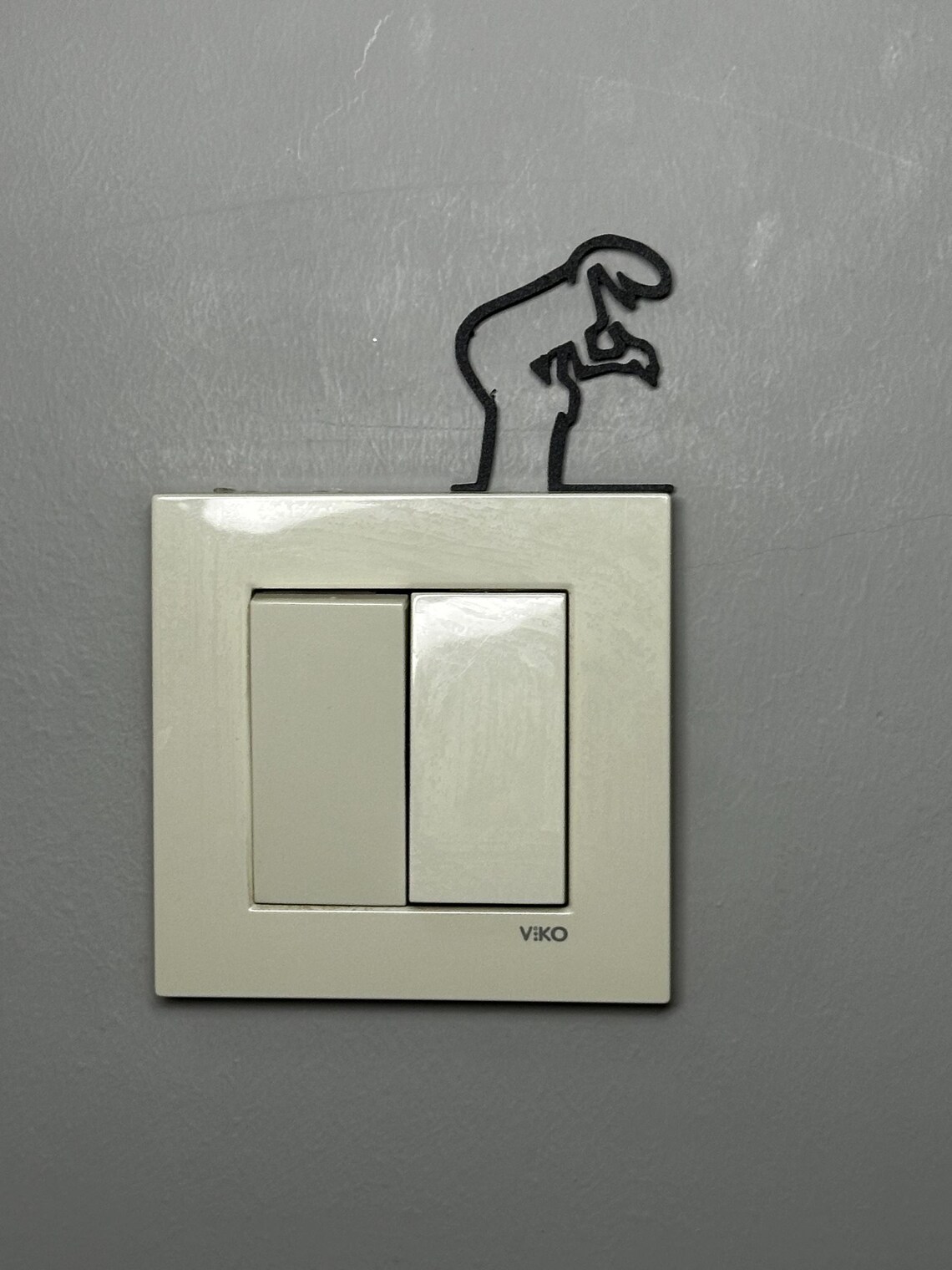 La Linea Figure "writing" Wall Art Wall Decor / Stick Figures / Wall 3D ...