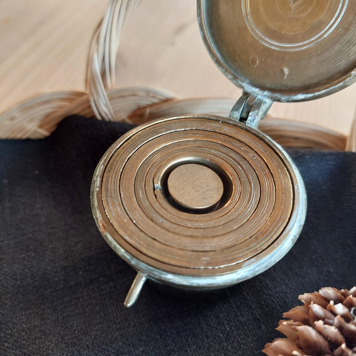 Vintage Brass Nesting Weights Set: Antique Apothecary Scale Cups - Etsy