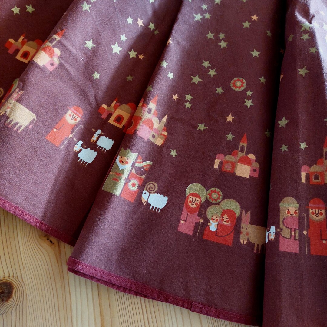 Cute and Rare Xmas | Vintage Danish XXL Table Cloth | Södahl ...