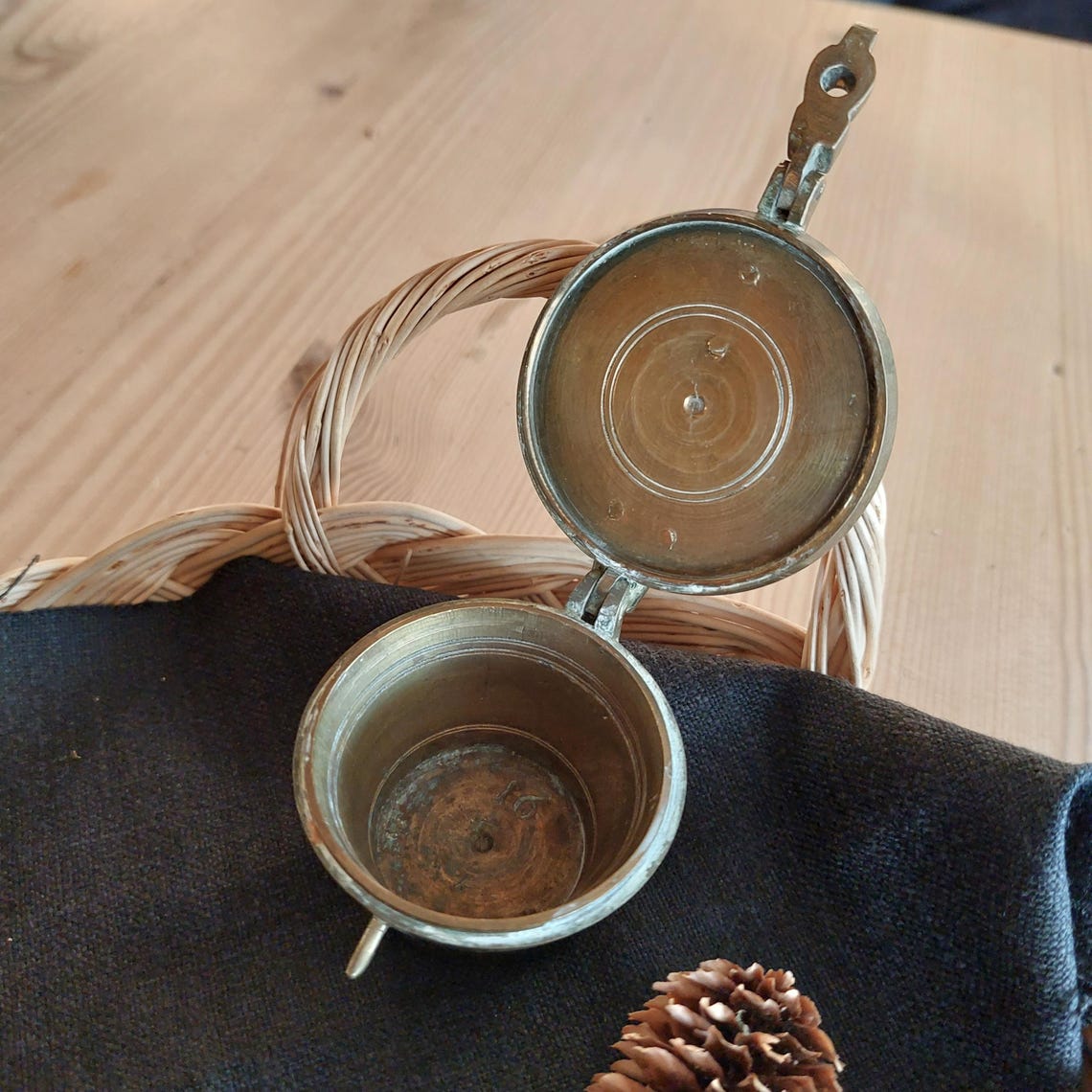 Vintage Brass Nesting Weights Set: Antique Apothecary Scale Cups - Etsy