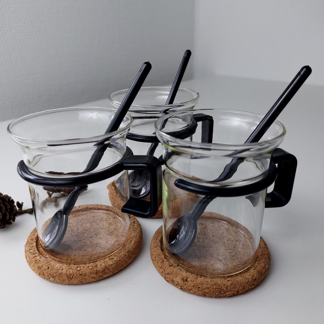 Bodum Denmark Captain Picard Tea Cup With Spoon and Cork Coaster Star ...