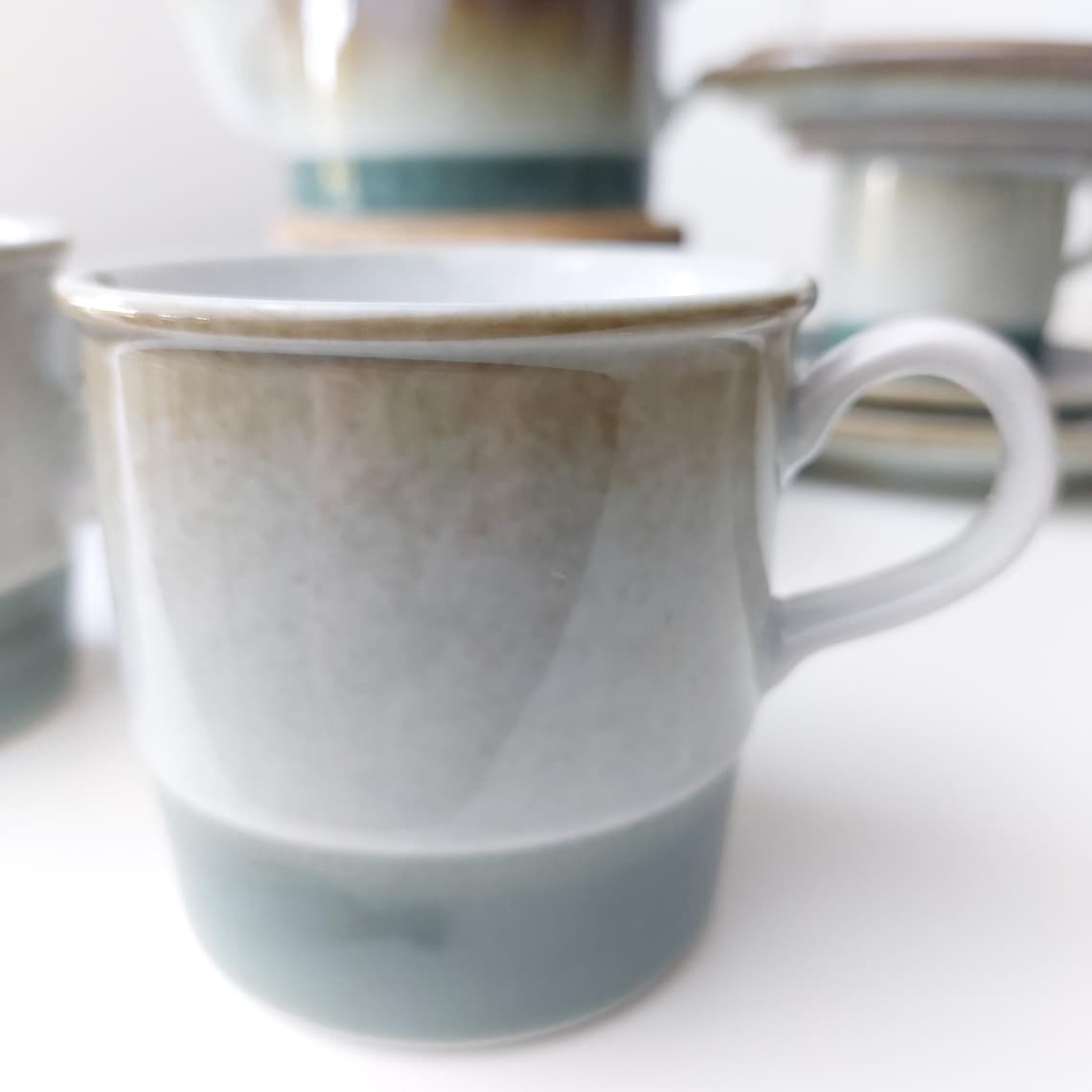 Vintage Porsgrund Norway Tundra Tea Set: Scandinavian Modern Coffee Pot ...