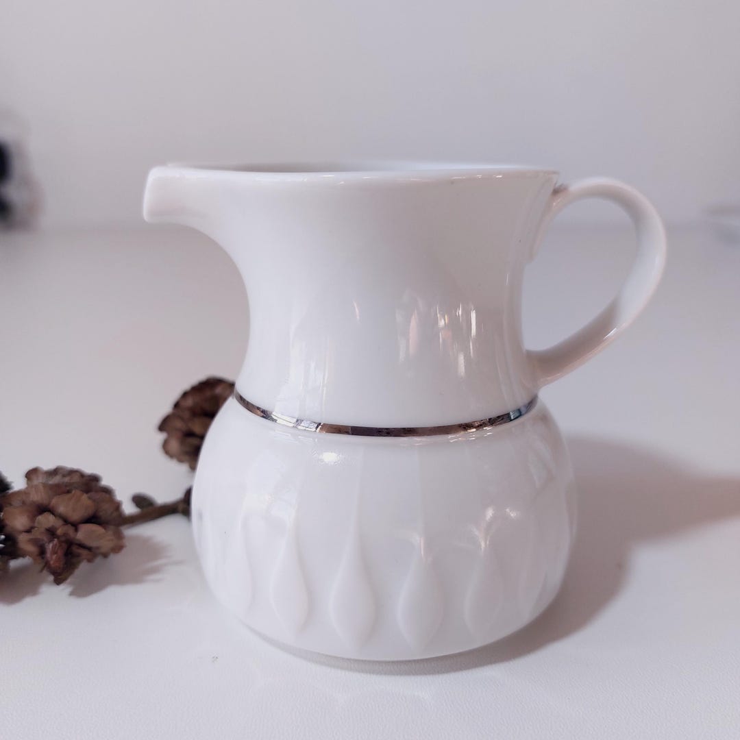 Vintage Thomas Germany | Creamer | Lanzette Platinum | 1960s | Tapio ...