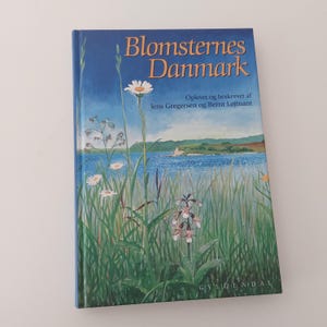 Vintage Danish Book | Flowers of Denmark | Botanical Illustrations ...