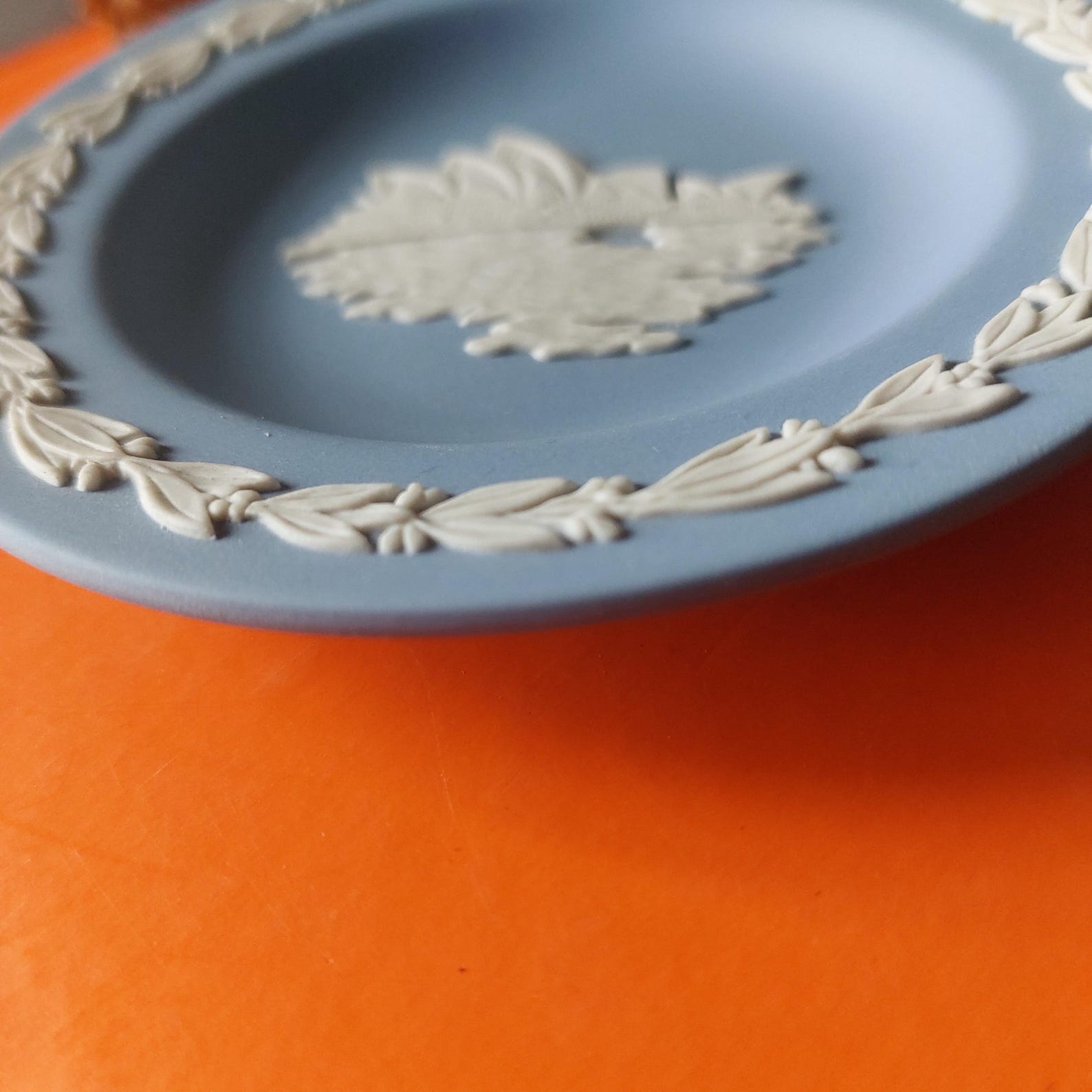 Vintage Wedgwood Blue Jasperware Plate: Sydney Opera House Trinket Dish ...