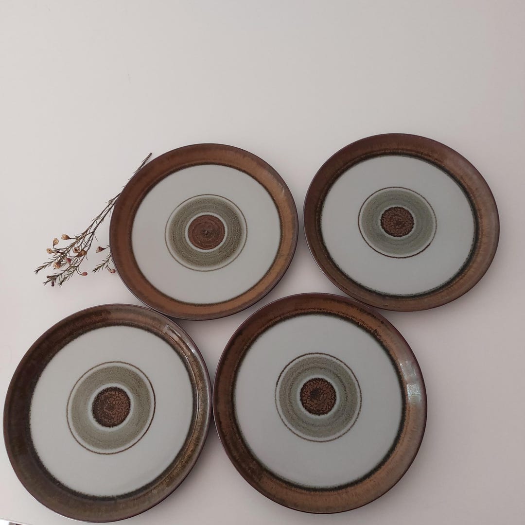 Vintage Desiree Denmark Dinner Plates Set of 4 DISKOS Mid Century ...