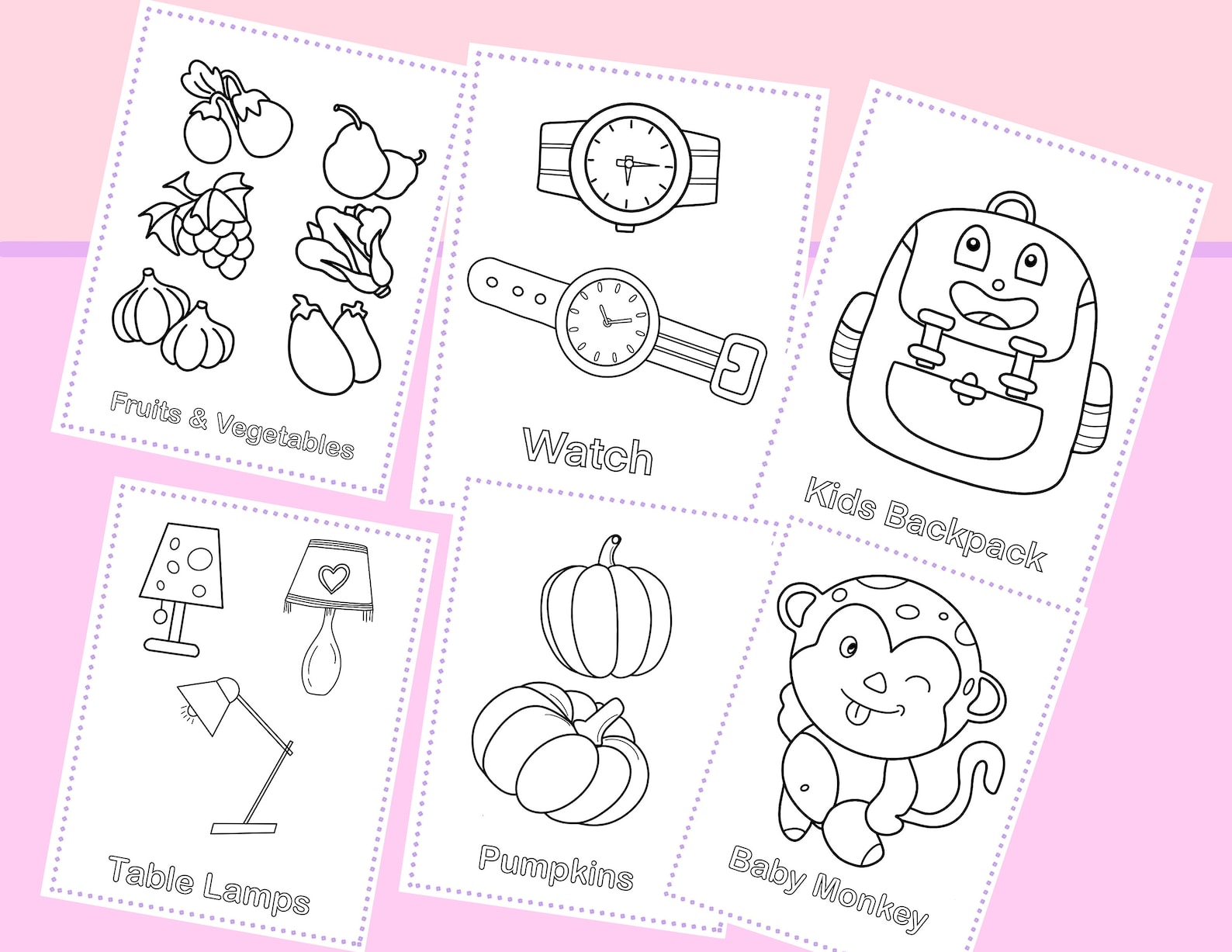 50 Fun and Easy Printable Coloring Pages for Kids: Simple and Perfect ...