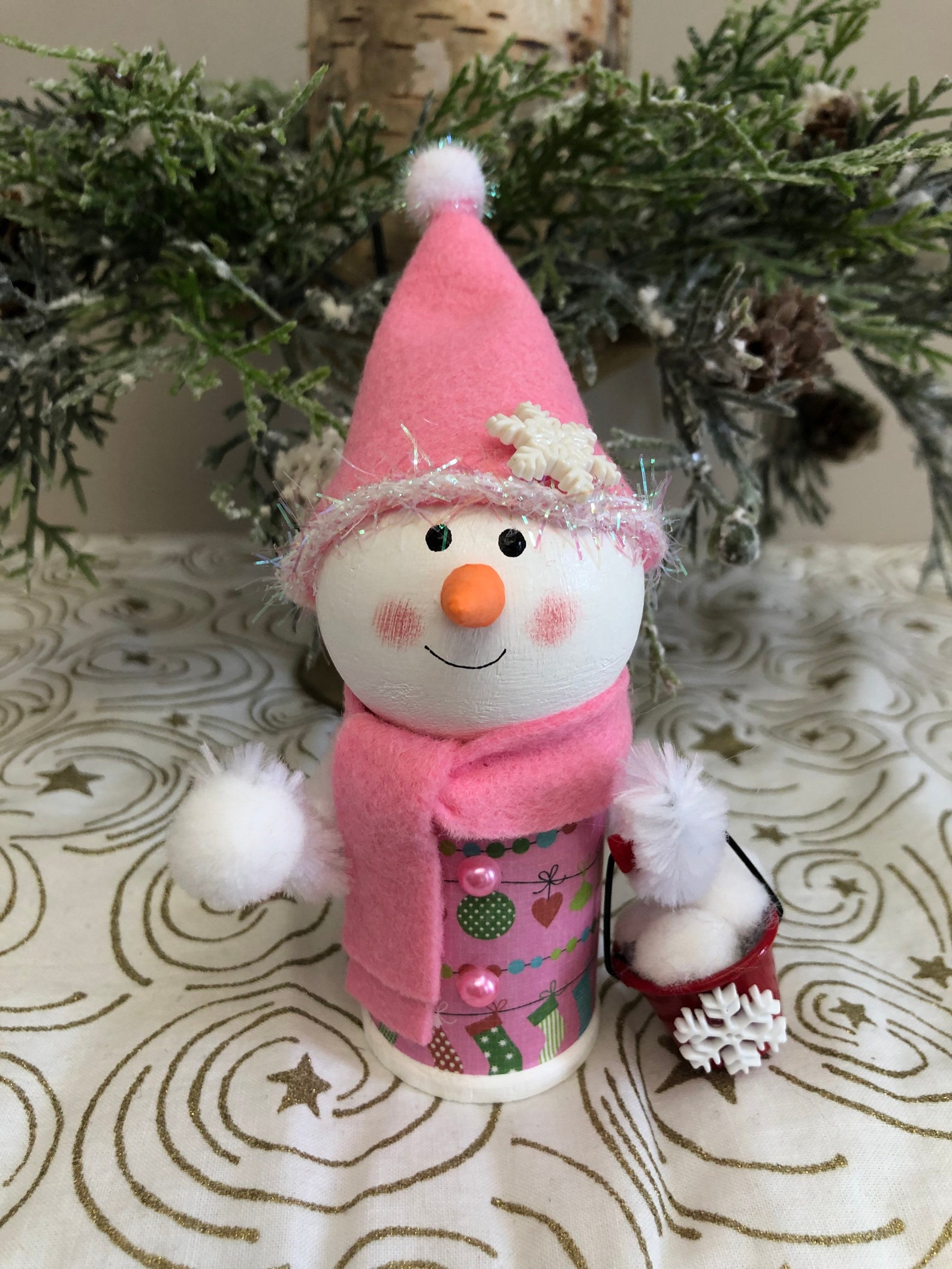 Wooden Snowman Decorations Christmas or Winter Decoration - Etsy