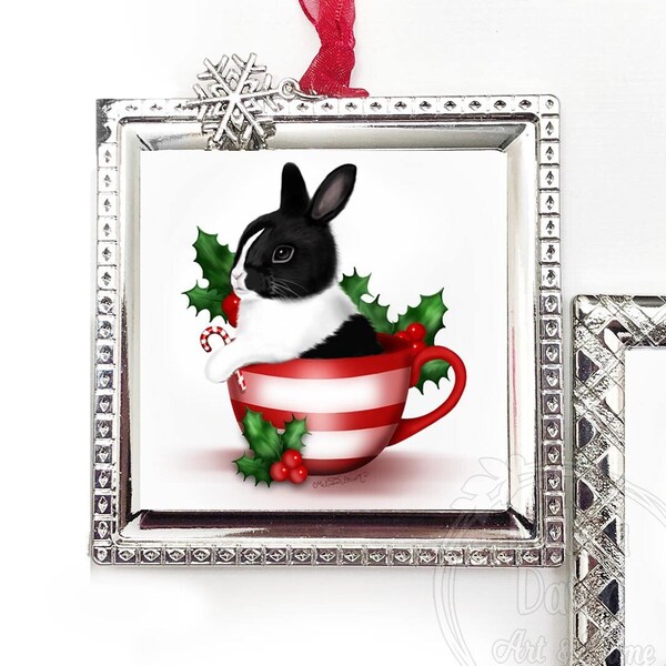 Rabbit Ornament - Etsy