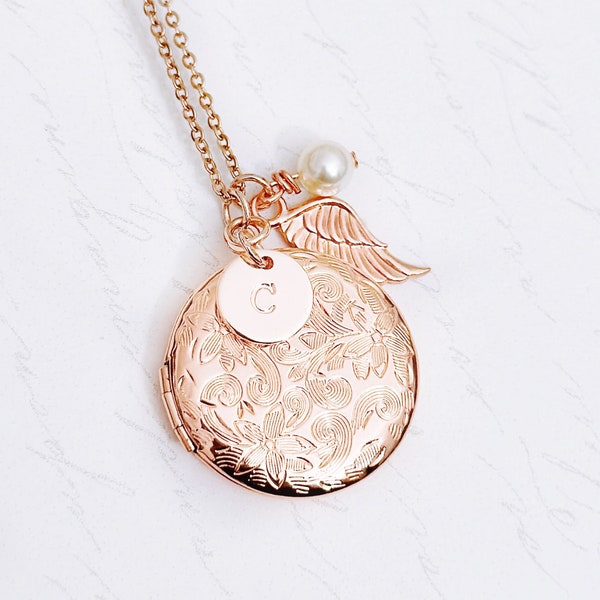 Angel Locket - Etsy