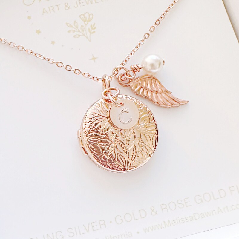 Angel Locket - Etsy