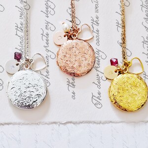 Locket Necklace / Locket / Heart Locket / Photo Locket / Custom Locket ...