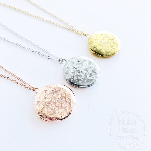 30mm Round Floating Glass Locket magnet Closure Locket | Etsy