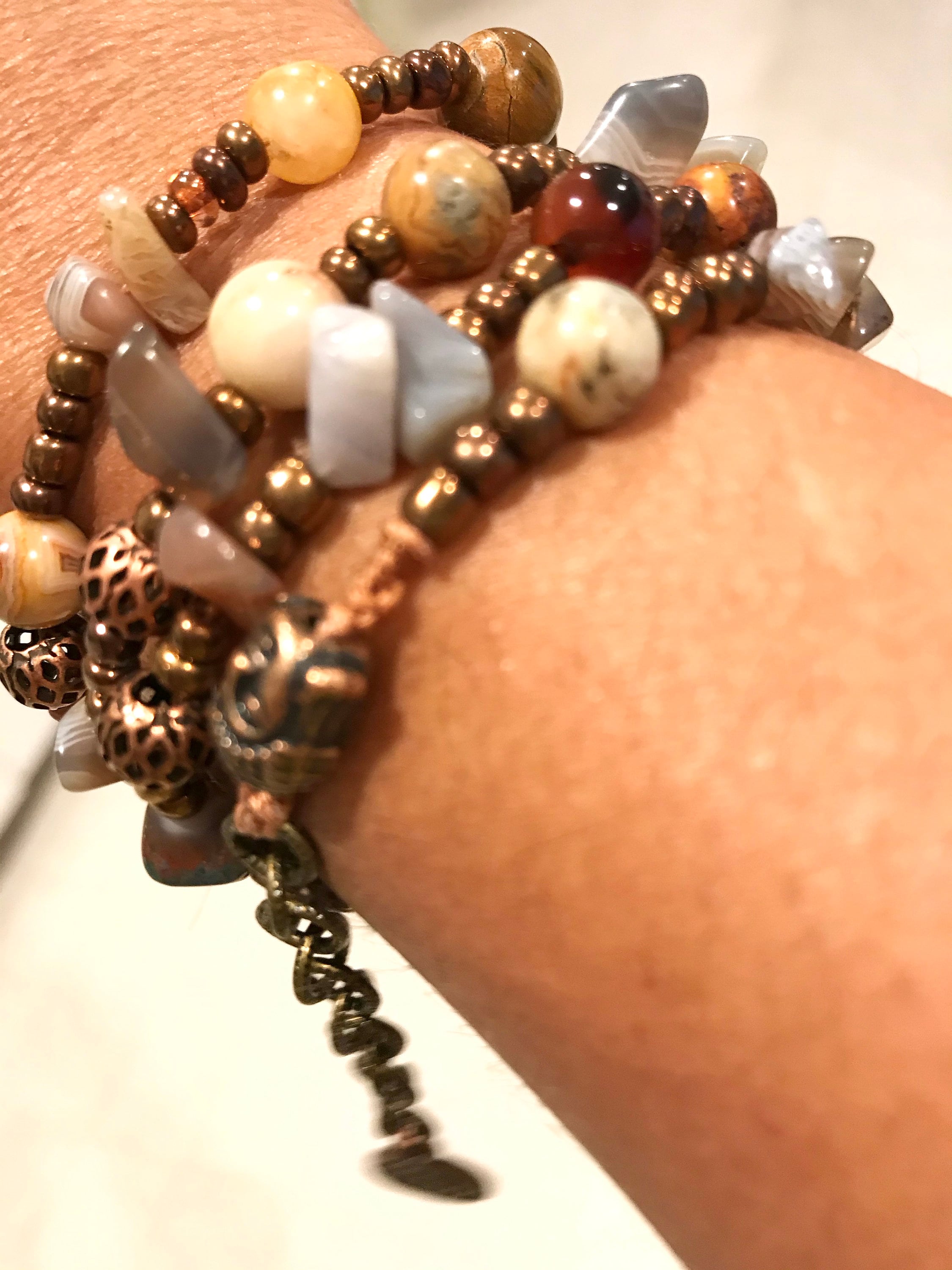 Handmade Bead Jewelry, Bracelet/necklace Bead Jewelry for Women, Boho ...