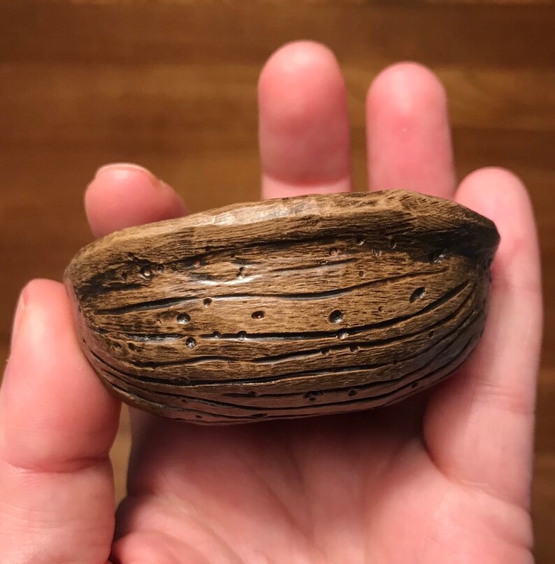 Walnut Nut Shell Resource Baskets / Bowls for board games such | Etsy