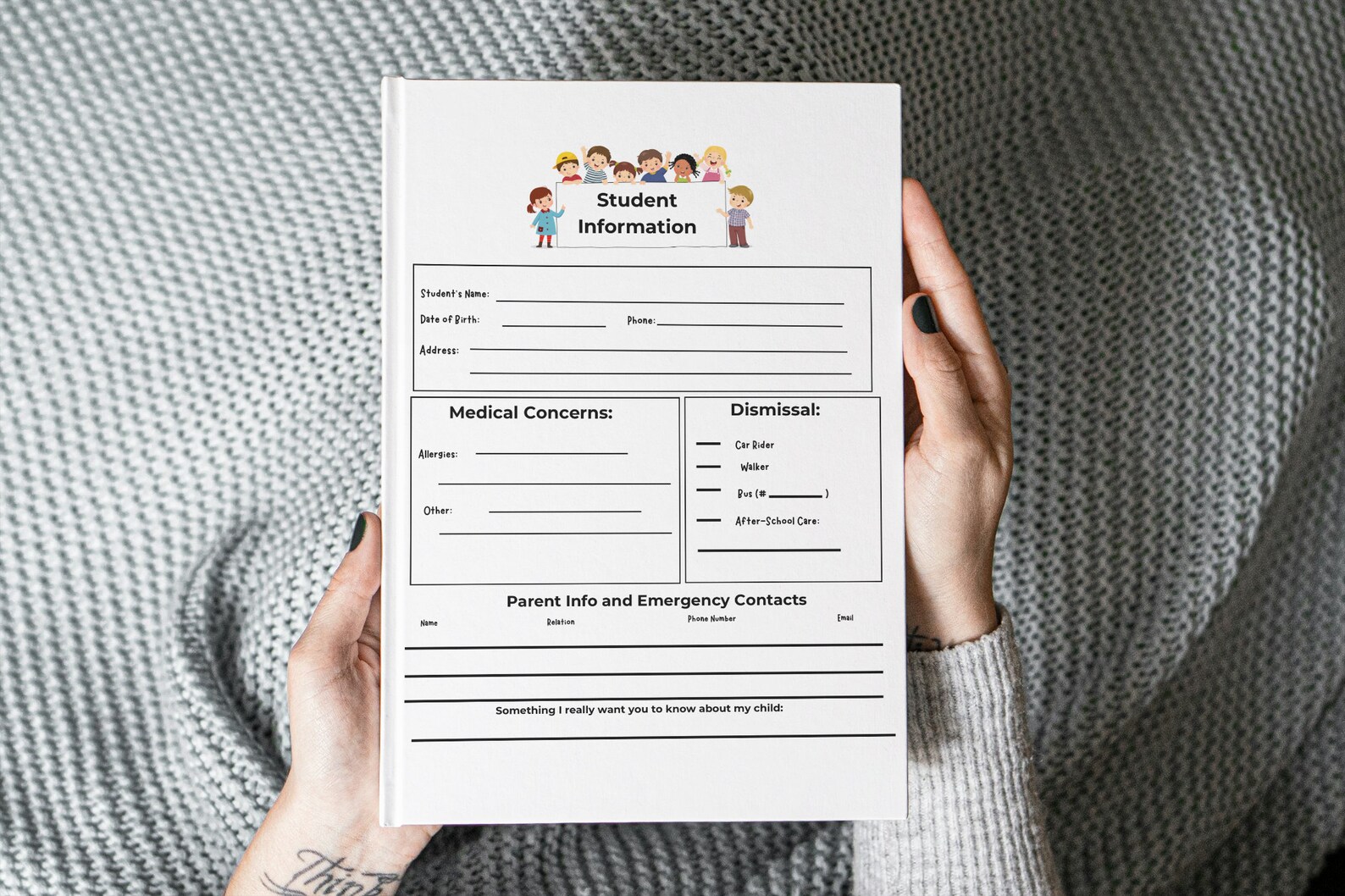 Student Information Sheet, Meet the Teacher Night, Parent Teacher ...