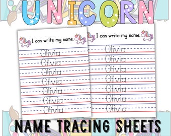 Princess Girl's Custom Name Tracing Sheets, Personalized Name Tracing ...