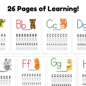 Preschool Pre-k Kindergarten Elementary Handwriting Practice Bundle ...