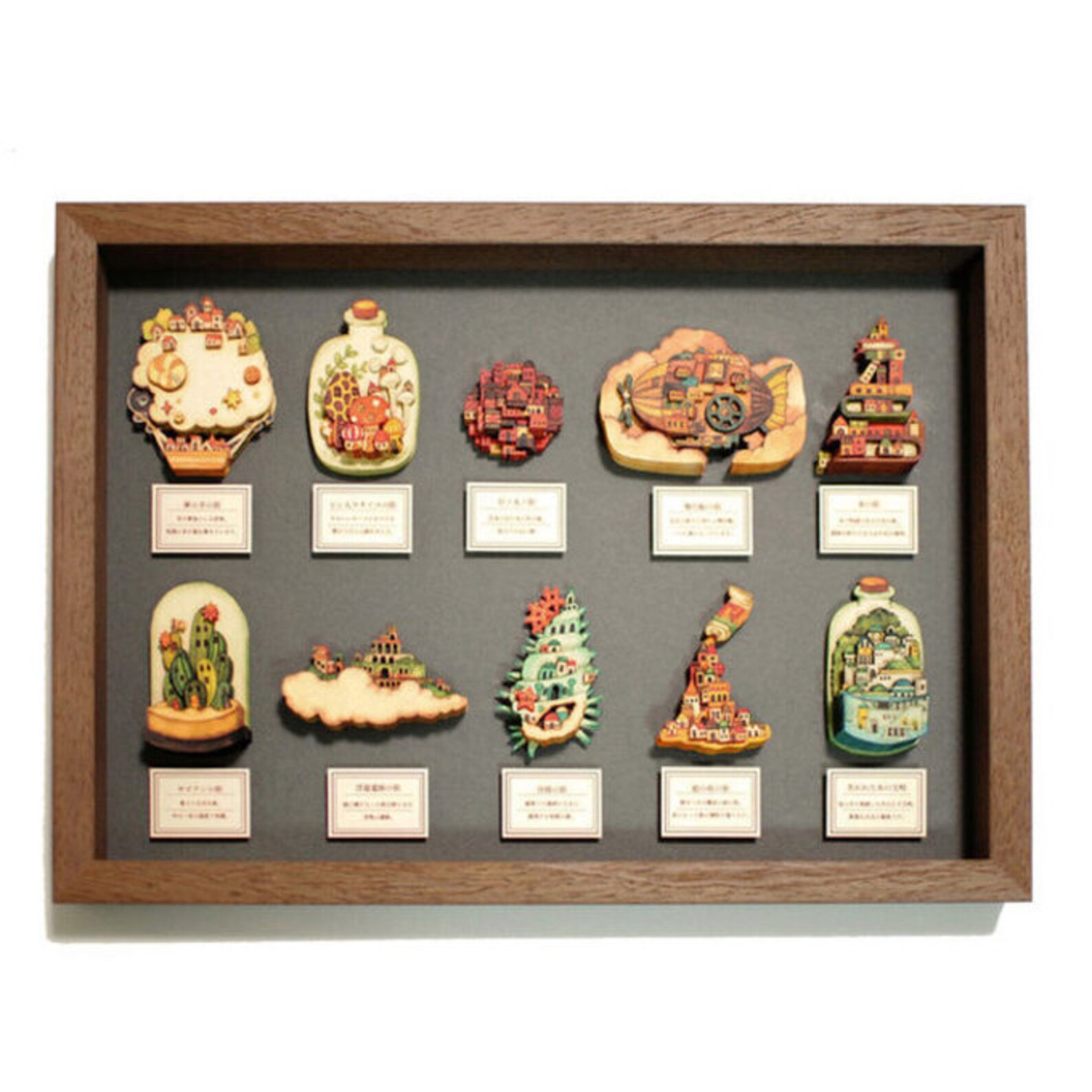 3D Box DIY Kit rectangle paint Town - Etsy