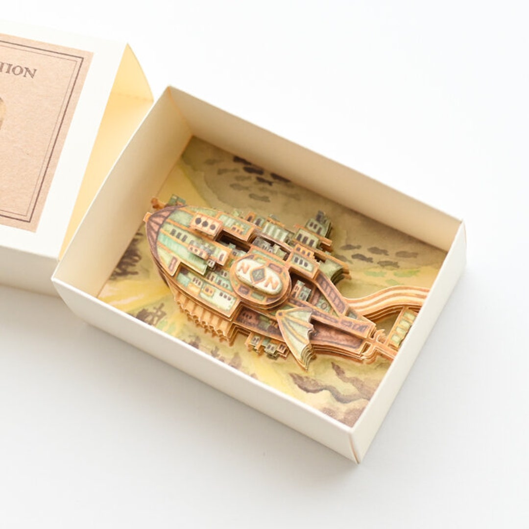 3D Box DIY Kit (rectangle) "tales of the Submarine" - Etsy