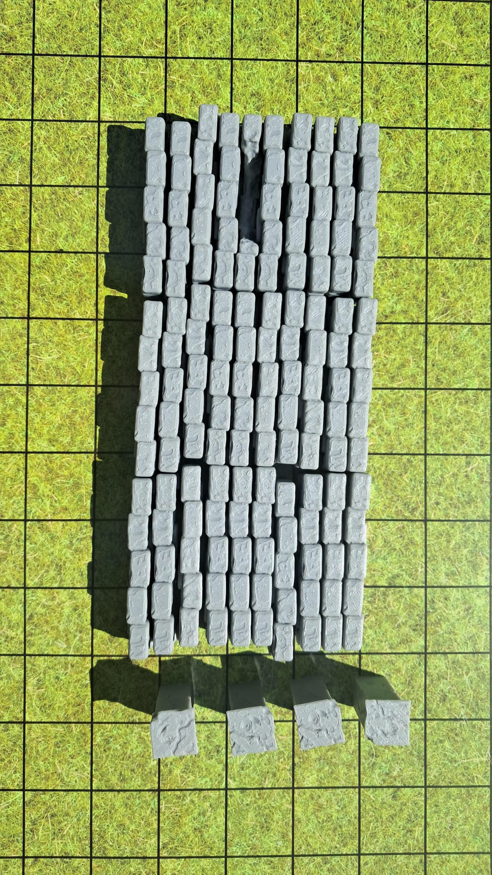 3D Printed Dnd Stone Walls, Graveyard Walls & Gates: Modular RPG ...
