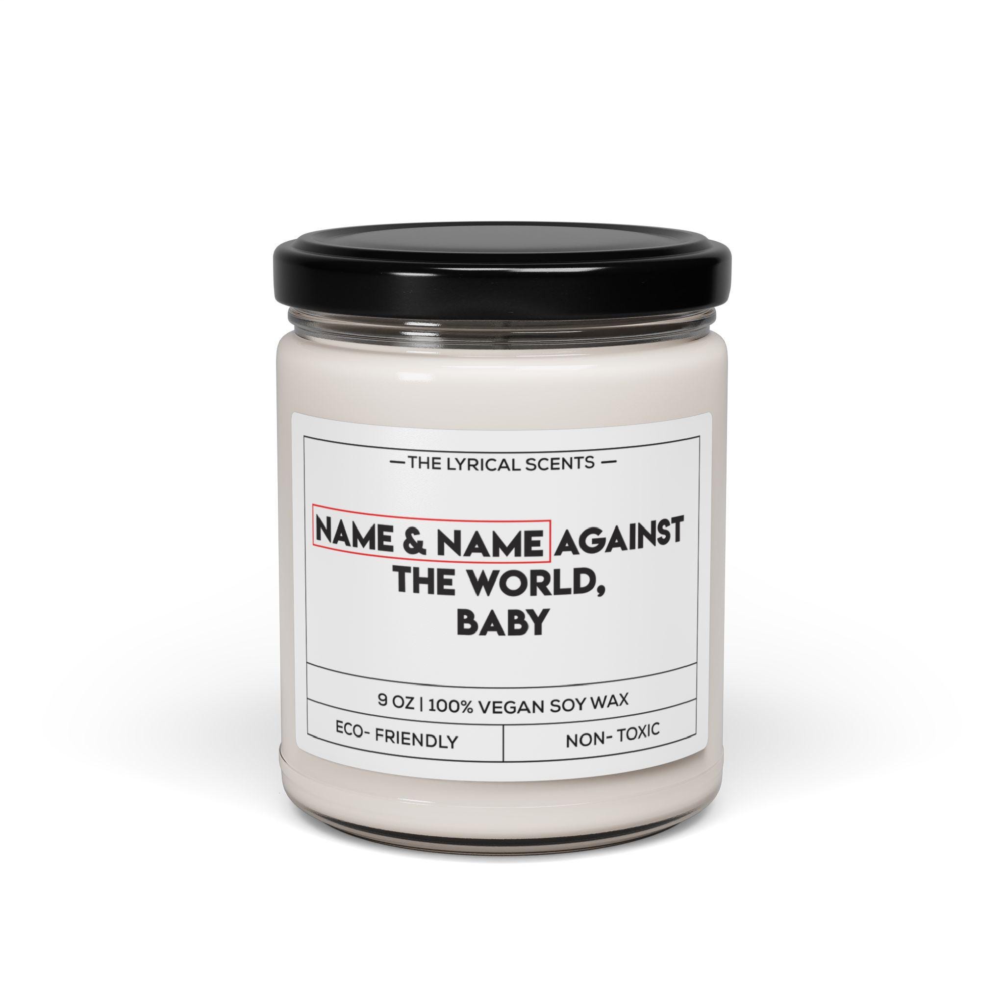 2pac Inspired Custom "me Against the World" Candle, Housewarming Gift ...