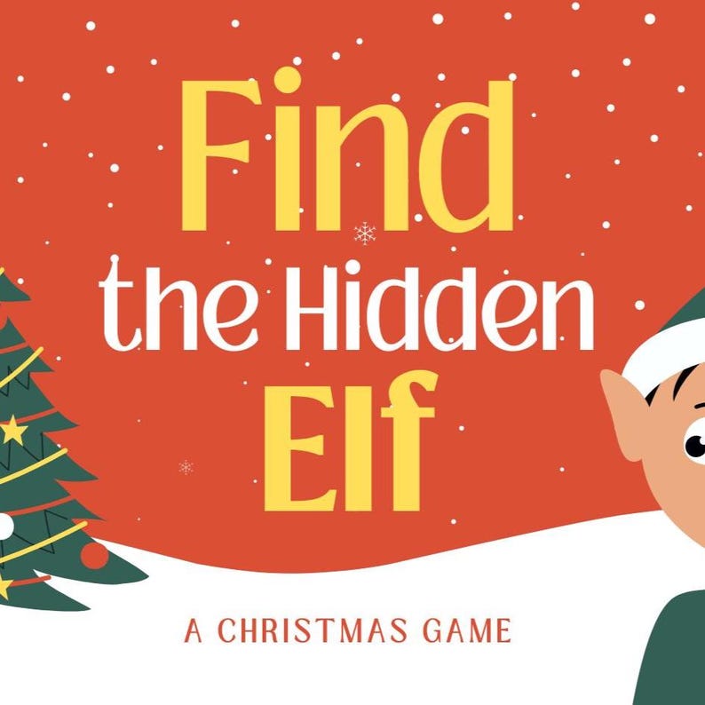 Christmas Powerpoint Game | Find the Hidden Elf | Fun Interactive ...