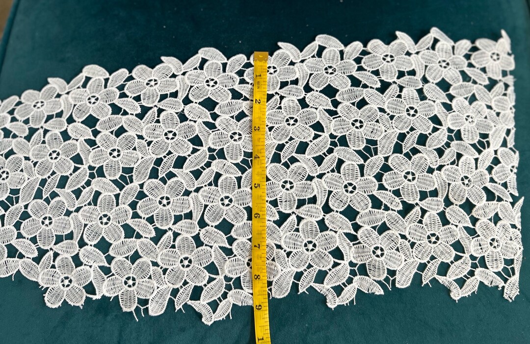 Light Ivory Flower Trim - Etsy