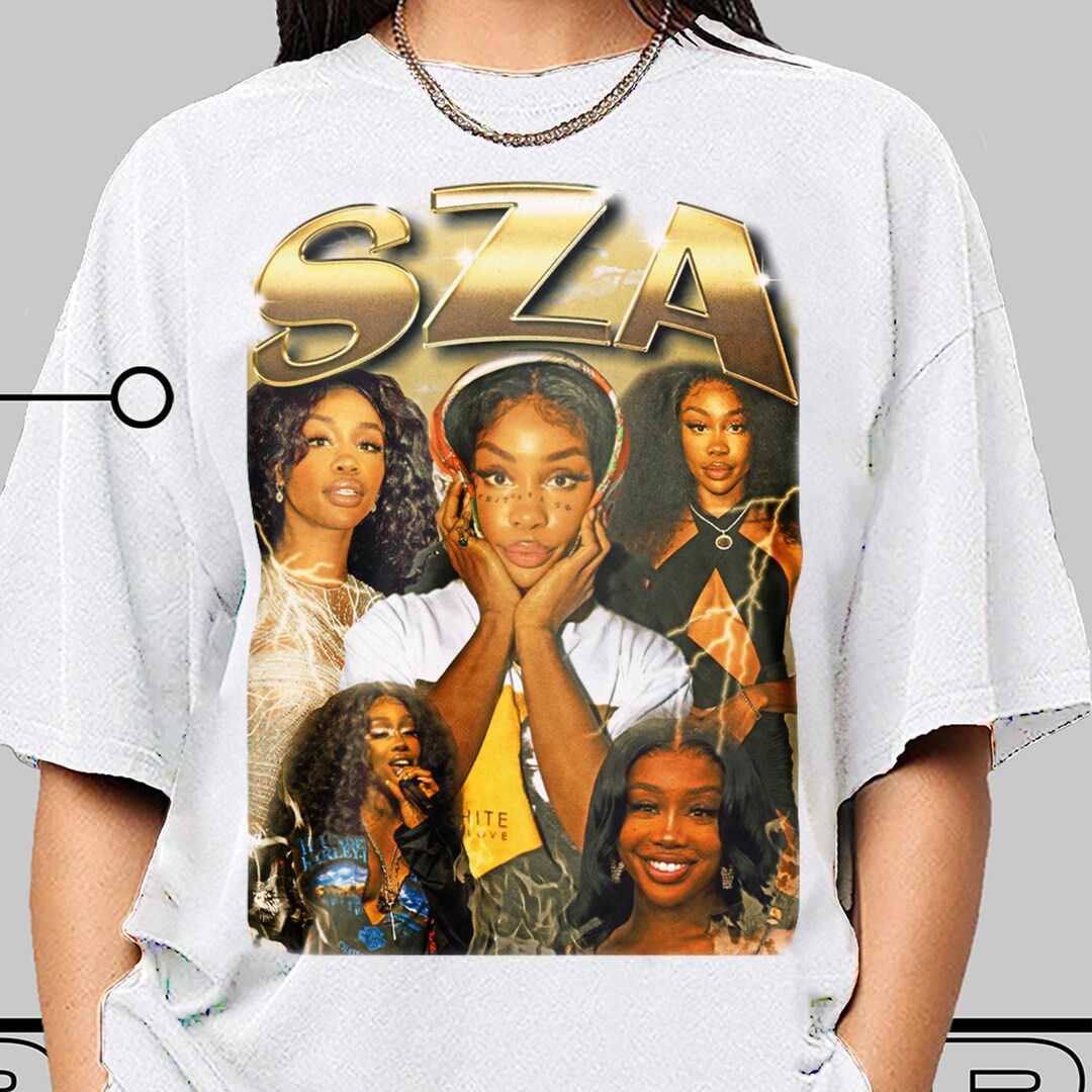 Sza T-shirt, Vintage Sza Fan Shirt, Sza and Kendrick Lamar Tour Tee ...