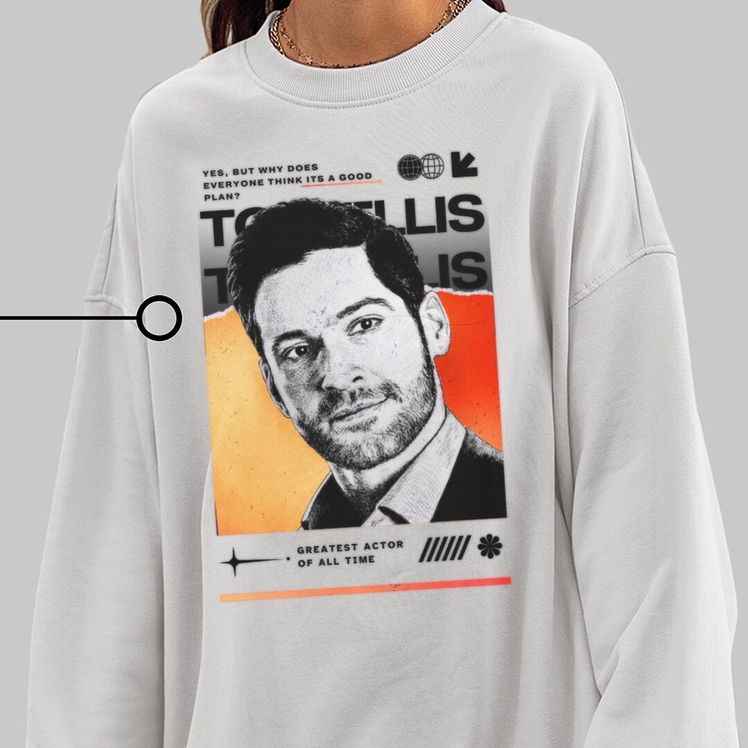 Tom Ellis Sweatshirt, Vintage Tom Ellis Fan Sweatshirt, Tom Ellis ...