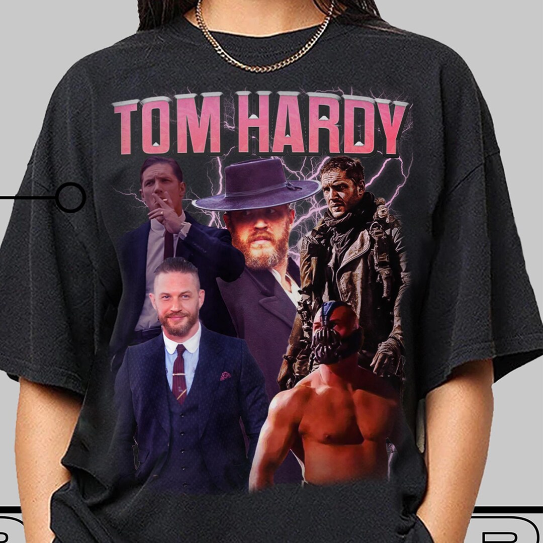 Tom Hardy T-shirt, Vintage Tom Hardy Fan Shirt, Tom Hardy Tee ...