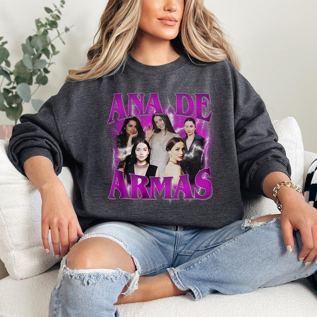 Ana De Armas T-shirt, Vintage Ana De Armas Fan Shirt, Ana De Armas Tee ...
