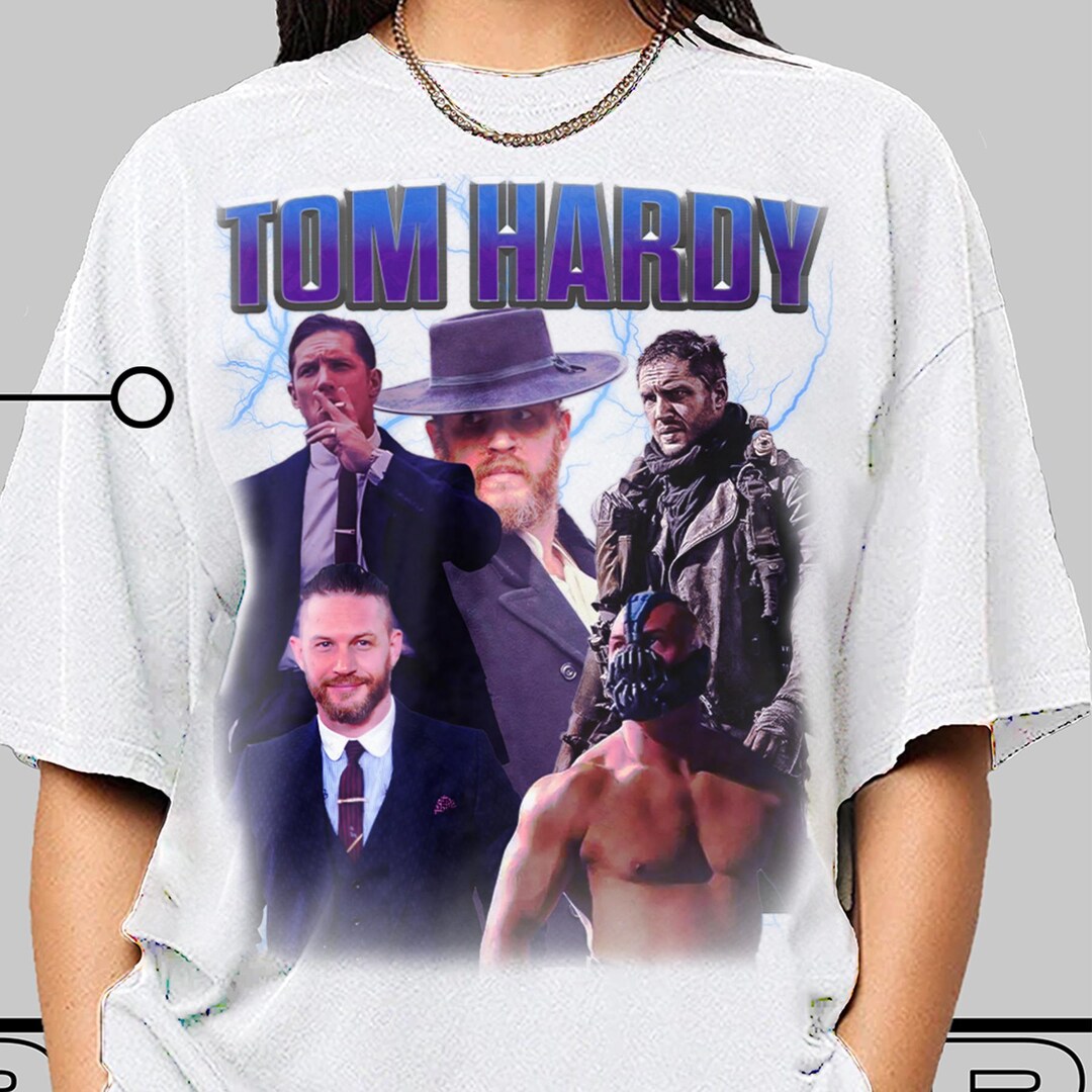 Tom Hardy T-shirt, Vintage Tom Hardy Fan Shirt, Tom Hardy Tee ...