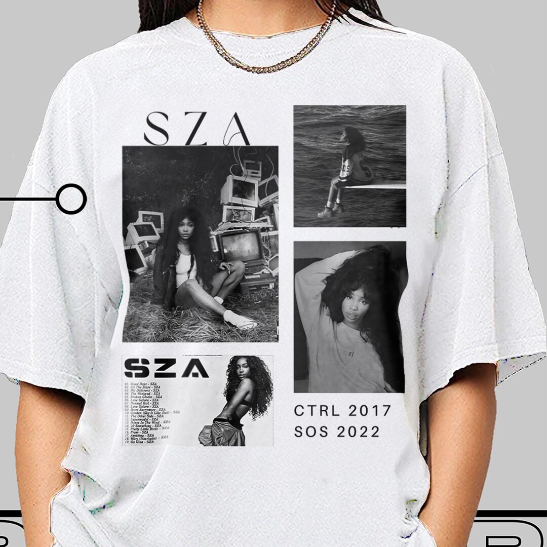 Sza T-shirt, Vintage Sza Fan Shirt, Sza and Kendrick Lamar Tour Tee ...