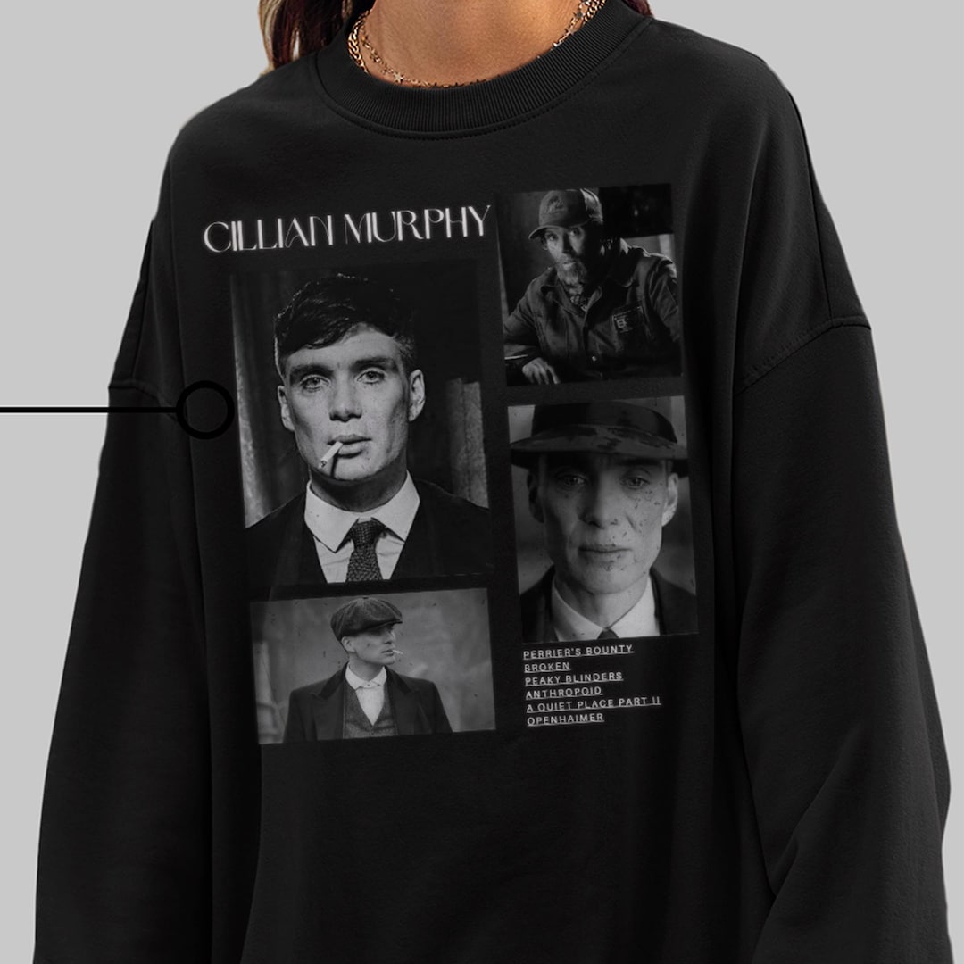 Cillian Murphy Sweatshirt, Vintage Cillian Murphy Fan Sweatshirt ...