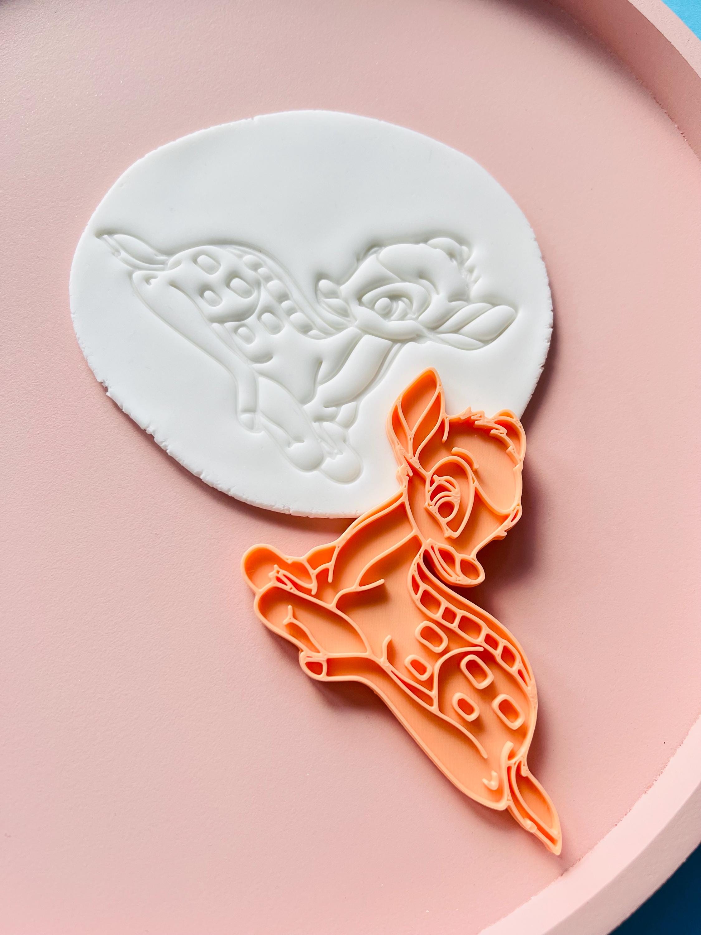 Bambi Cookie Stamp Cutters Fondant Stamp Cutters Mould Cake Cookie ...