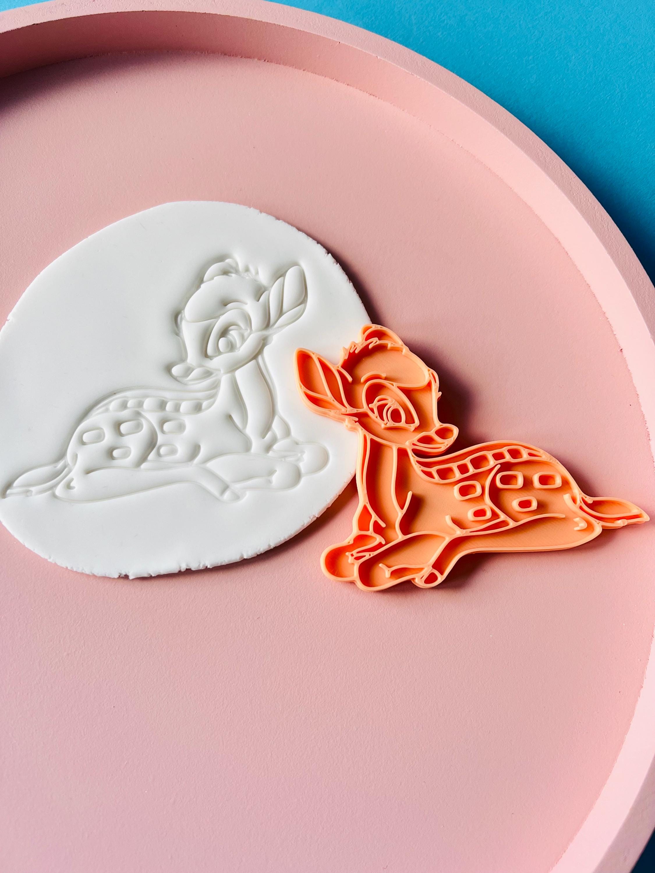 Bambi Cookie Stamp Cutters Fondant Stamp Cutters Mould Cake Cookie ...