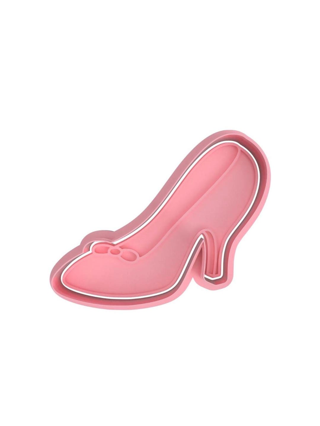 Cinderella Shoe Cookie Stamp Cutters Fondant Stamp Cutters Mould Cake ...