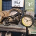 Vintage Motorcycle Clock | Unique Desk Clock | Steampunk Decor - Etsy