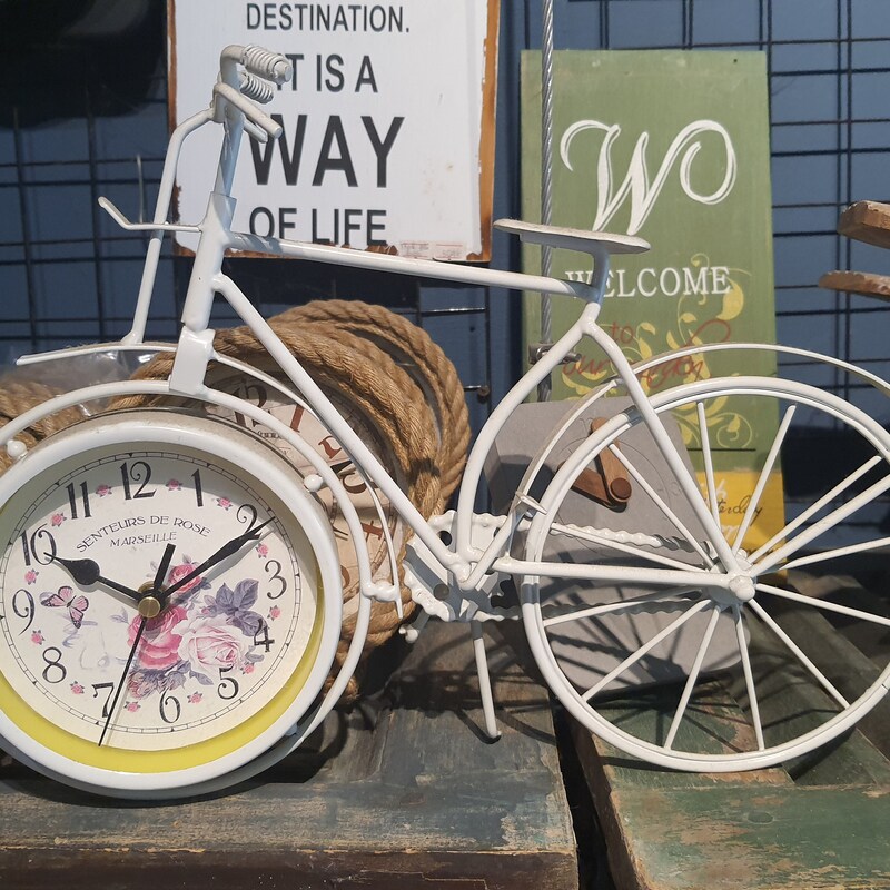 Vintage Bicycle Clock - Etsy