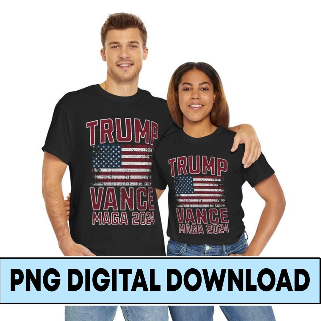 Trump Vance MAGA 2024 Png Donald Trump JD Vance Png Vice President JD ...