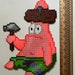 Patrick S Meme Perler Bead Art - Etsy