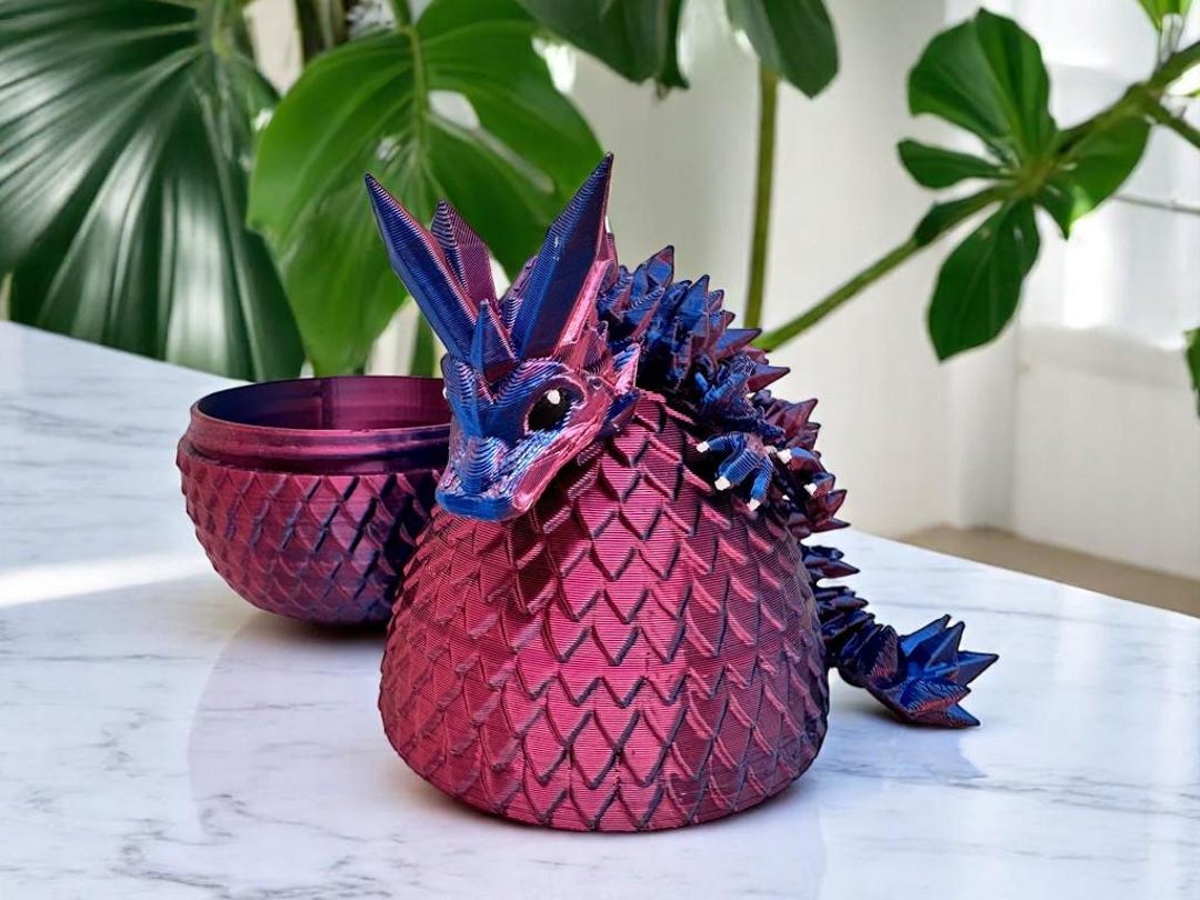 Cute Hinged Baby Dragon Toy With Dragon Egg - Perfect Gift for Kids ...