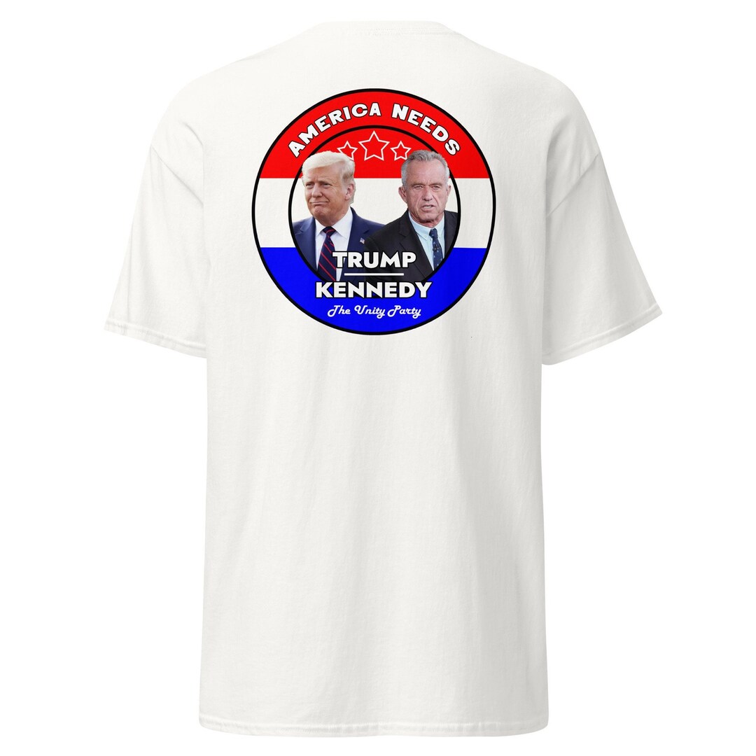 Unity Party DJT RFK Retro JFK 60's Election Shirt 2024 Donald Trump ...