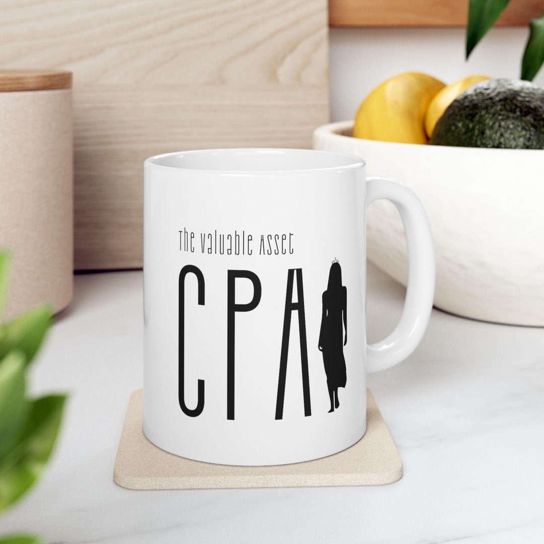 The Valuable Asset CPA Mug Unsung Hero Funny Accountant Mug Office ...