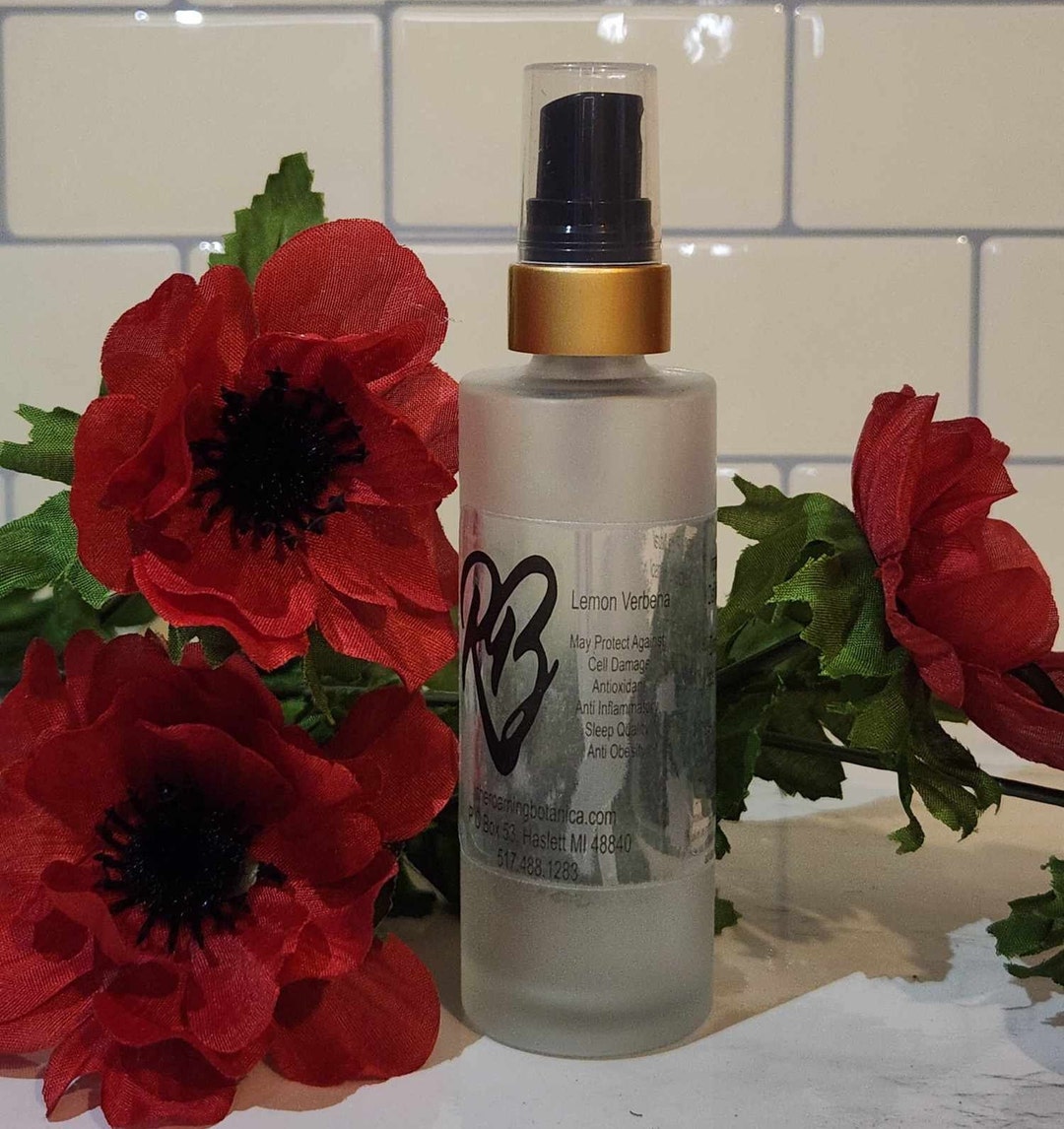 Lemon Verbena Hydrosol~ Citrus Scented ~ Mood Enhancer ~ Vaporizer ...