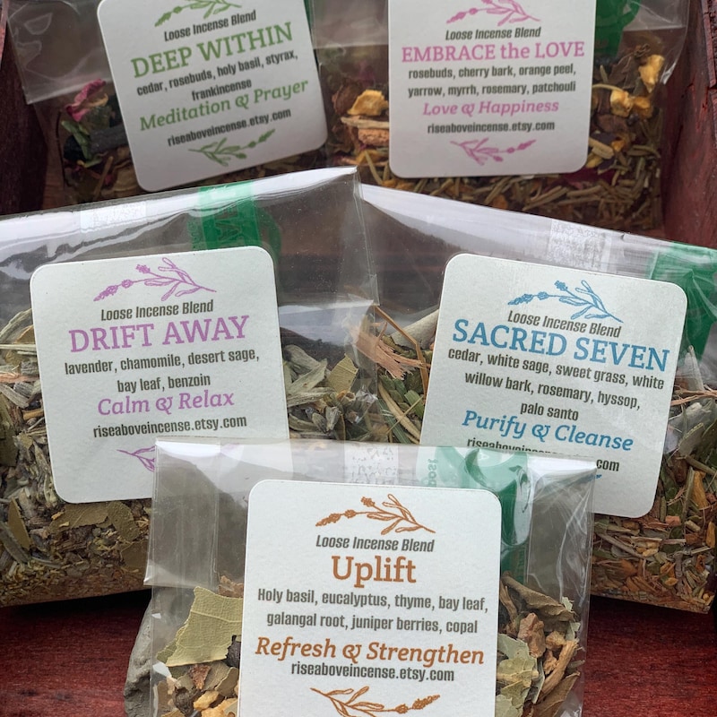 Herbal Loose Leaf Incense - Etsy