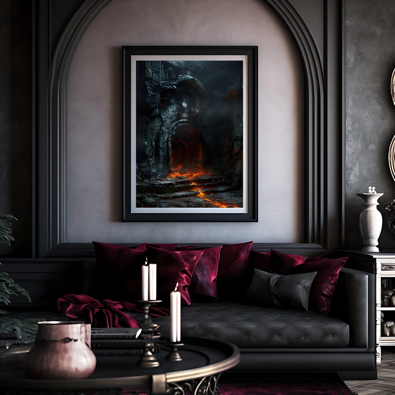 Ruined Forge Art Fantasy Art Dark Fantasy Art Fantasy Forge Art AI Art ...